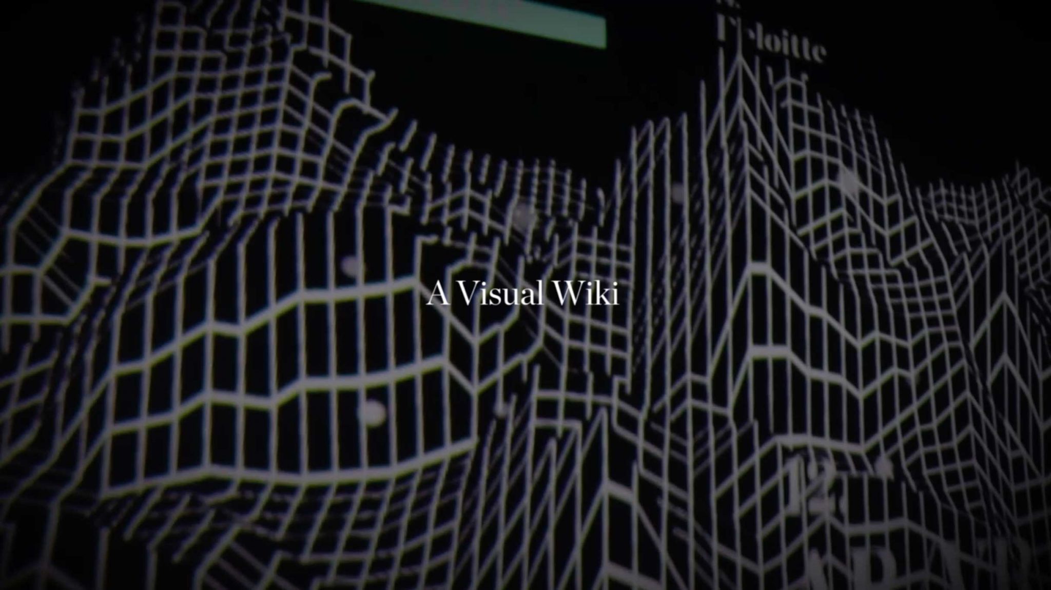 Deloitte Map of Knowledge, an Installation for Deloitte.