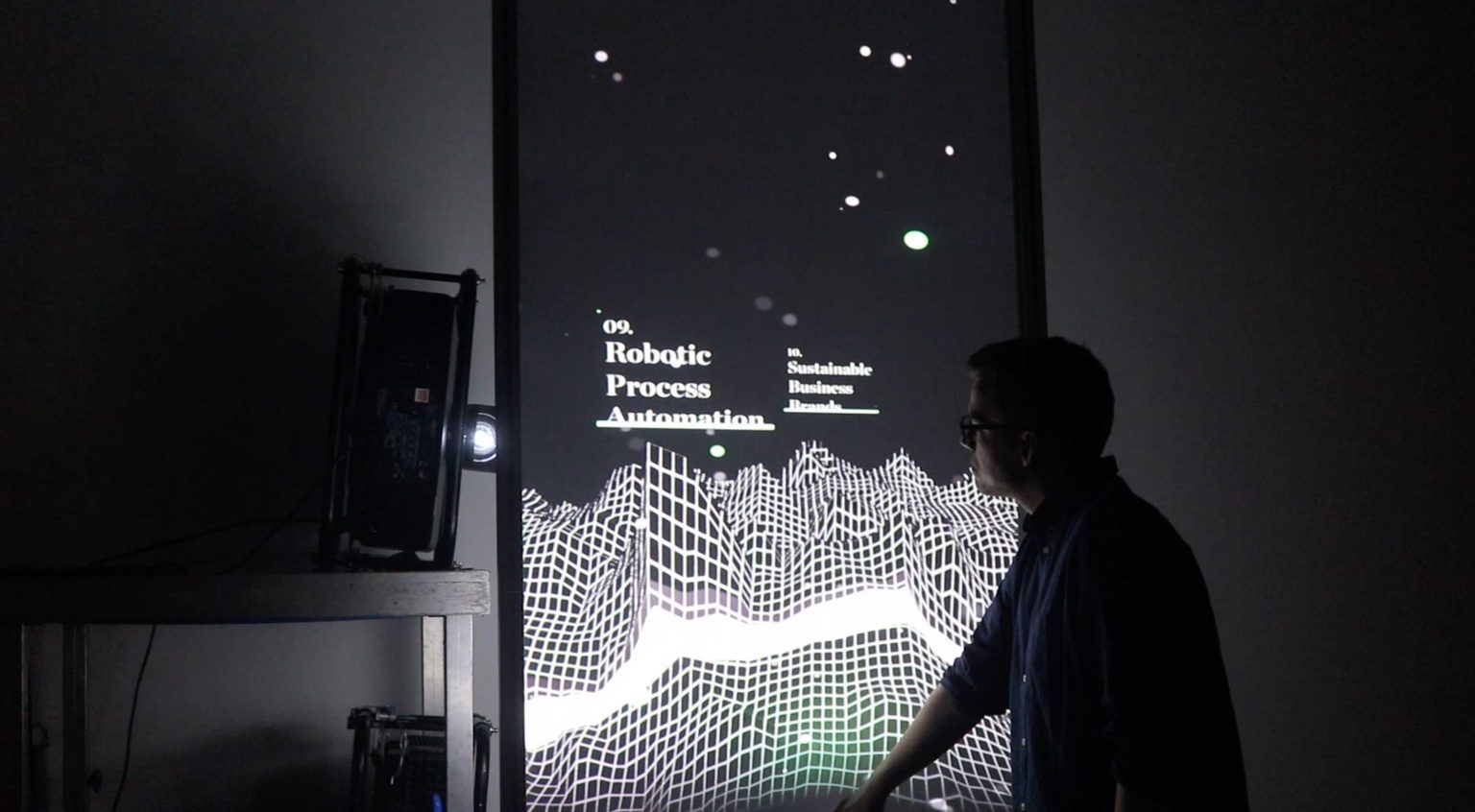 Deloitte Map of Knowledge, an Installation for Deloitte.